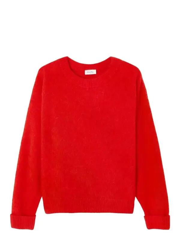 American Vintage Vitow Crew-neck Sweater - Red
