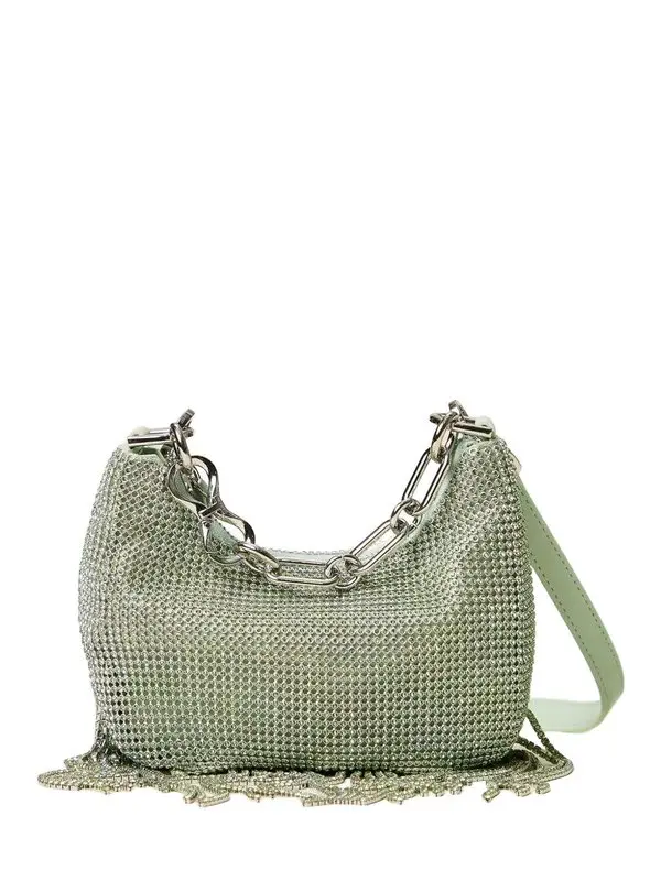 TWINSET Chain Tassel Shoulder Bag - Green
