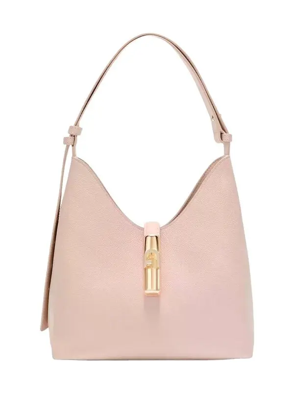 Furla Goccia Small Leather Shoulder Bag - Pink