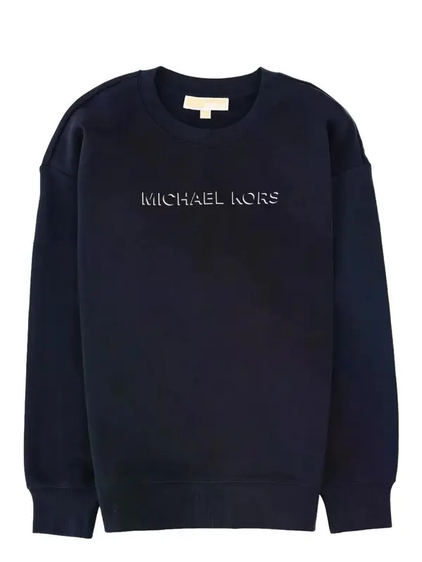Michael Kors Logo-print Sweater - Blue