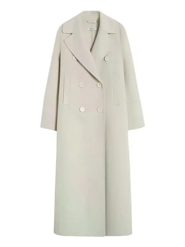 Max Mara Wool Long Coat - Neutrals