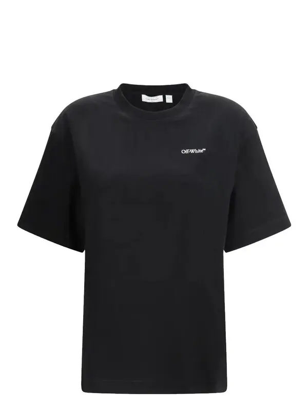 Off-White Half-arrow-print T-shirt - Black