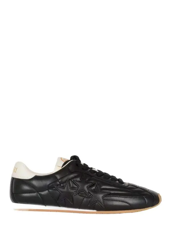 Amiri Pacific Flat Star Quilted Leather Sneakers - Black