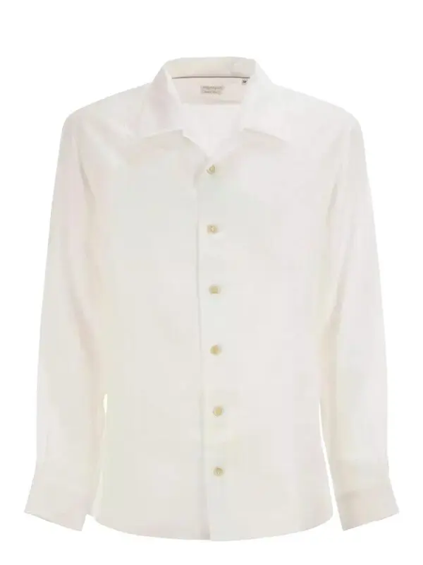 Brunello Cucinelli Classic-collar Button Shirt - White