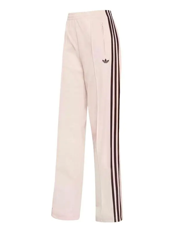 Adidas Stripe Loose Track Pants - Pink