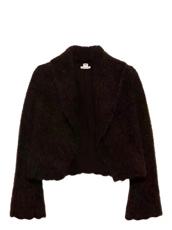 Hermès 1990s Mohair Jacket - Brown