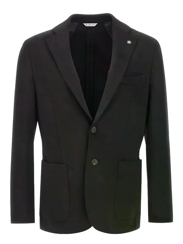 MANUEL RITZ Single-breasted Blazer - Black