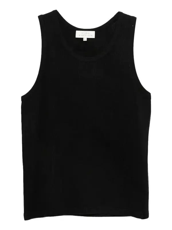 Studio Nicholson Razim Ribbed Vest - Black