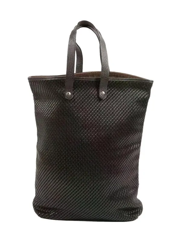 Hermès 2000s Woven Tote Bag - Brown