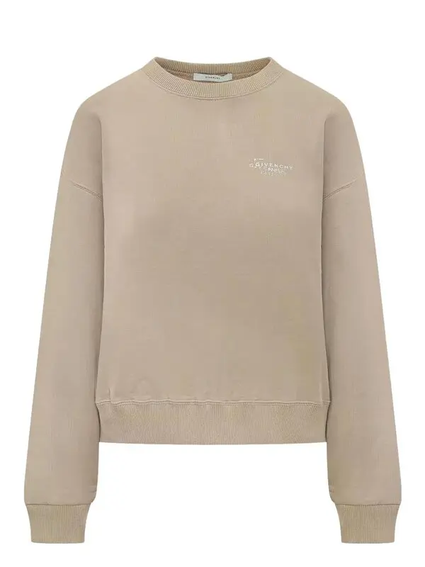 Givenchy Text Sweatshirt - Neutrals