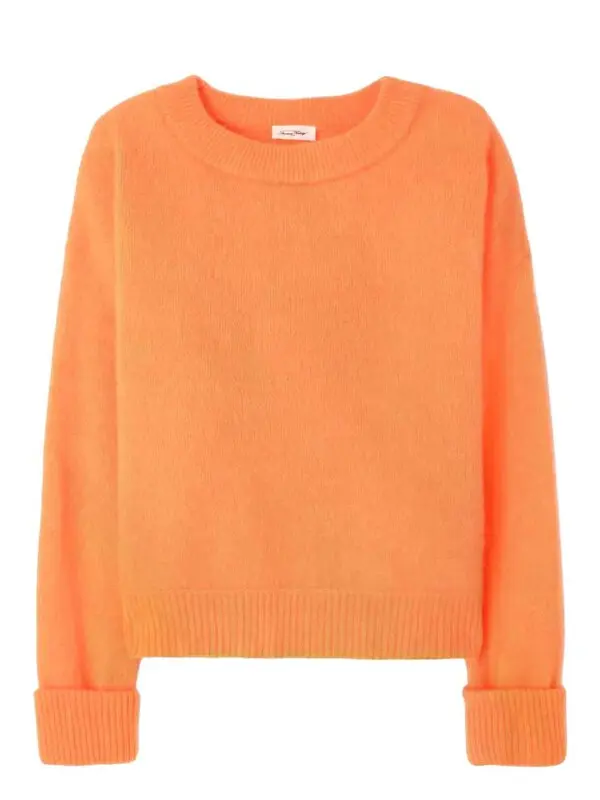 American Vintage Vitow Crew-neck Jumper - Orange