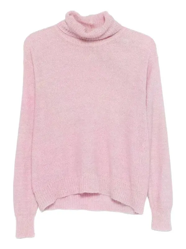FERRAGAMO 1980s Roll-neck Sweater - Pink
