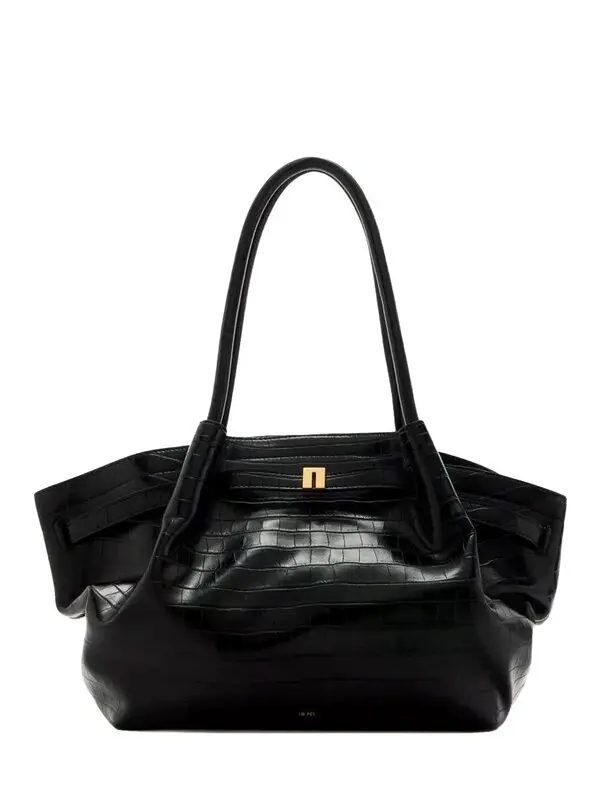 Jw Pei Hana Medium Embossed Tote - Black