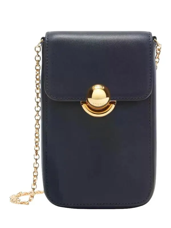 Furla Sfera Vertical Chain-strap Crossbody Bag - Blue