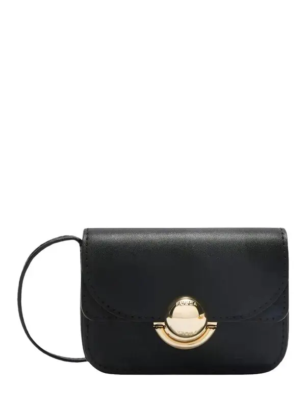 Furla Sfera Logo-detail Shoulder Bag - Black