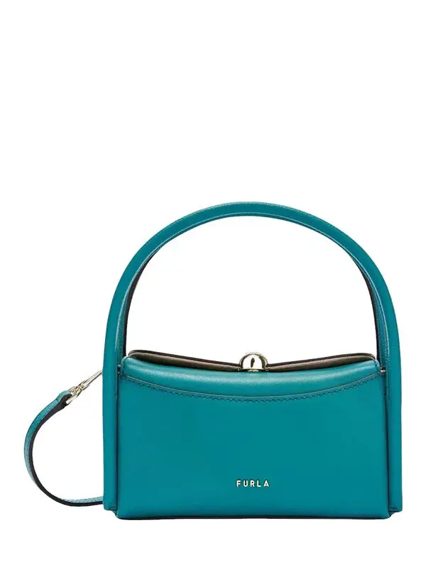 Furla Large Boston Tote Bag - Blue