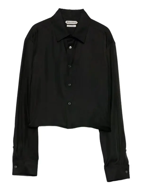 JW Anderson Button-fastening Shirt - Black