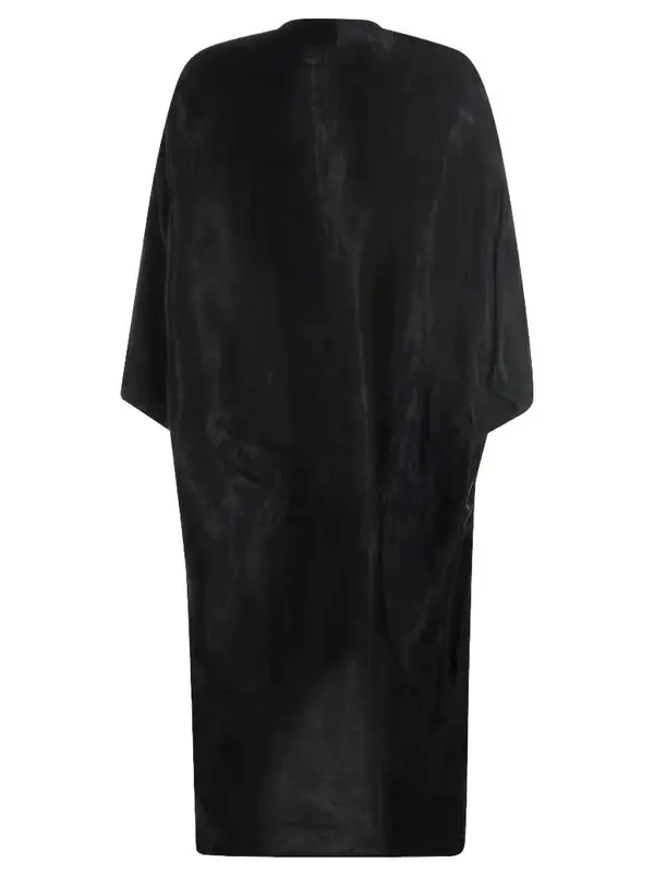 Rick Owens V-neck Maxi Dress - Black