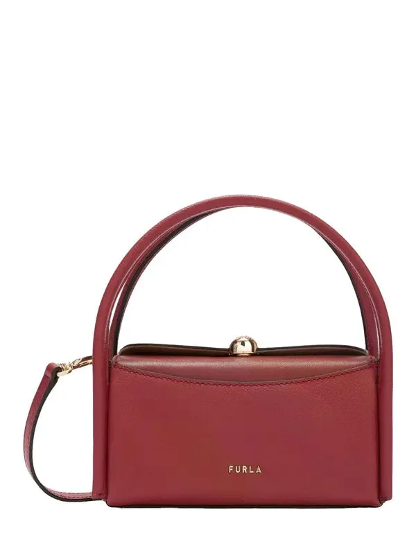 Furla Logo-detail Mini Tote - Red
