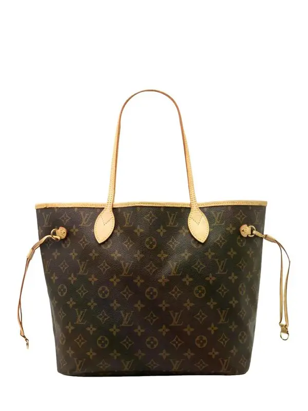 LOUIS VUITTON 2007 Monogram Neverfull Mm Tote Bag - Brown