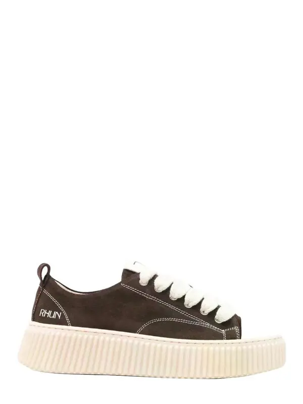 RHUN Lace-up Sneakers - Brown