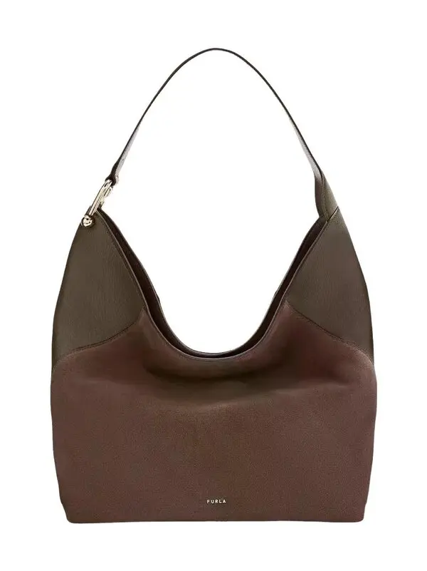 Furla Lara Large Shoulder Bag - Brown