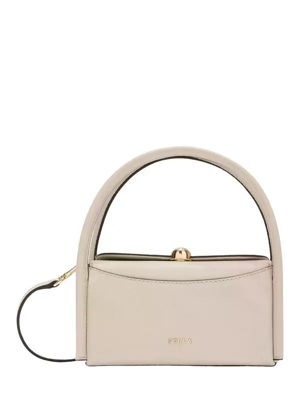Furla Mini Boston Crossbody Bag - Neutrals