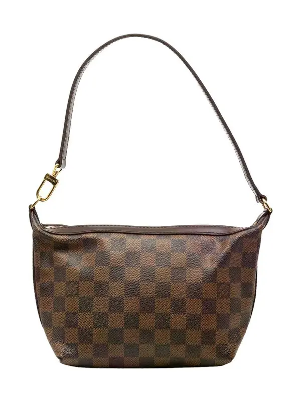 LOUIS VUITTON 2005 Damier Ebene Illovo Pm Shoulder Bag - Brown