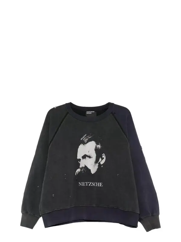 Enfants Riches Déprimés Graphic Raglan Sweatshirt - Black