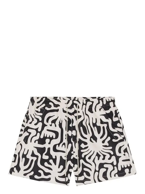 Oas Loefy Swim Shorts - Black