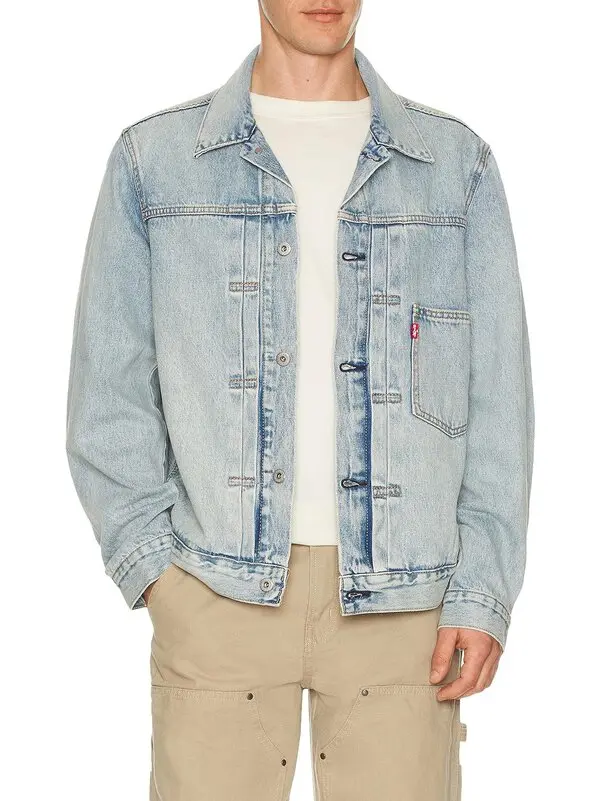 LEVI'S Type 1 Trucker Jacket - Turquoise Rivet