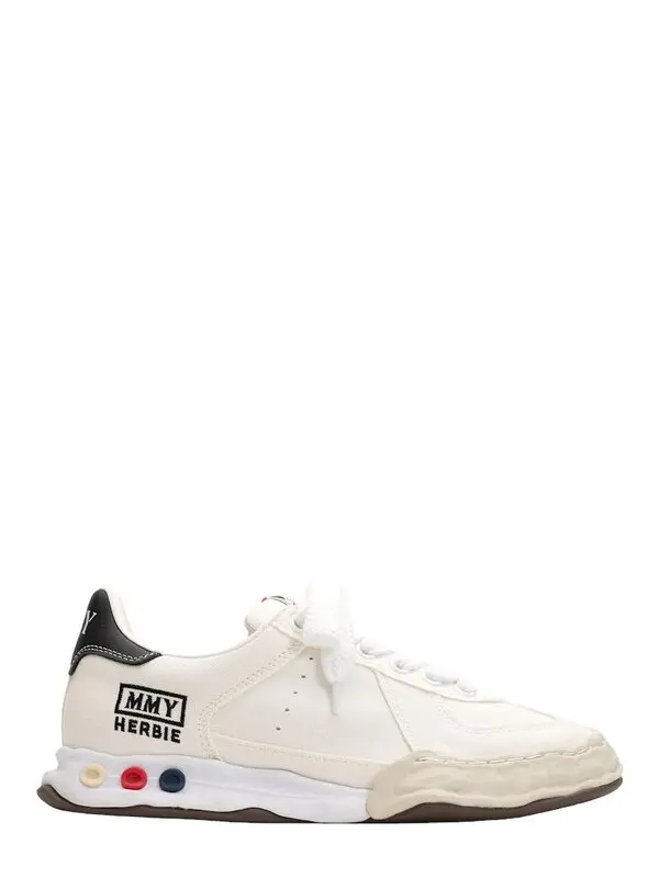 Mihara Yasuhiro Herbie Og Sole Canvas Low Sneakers - White