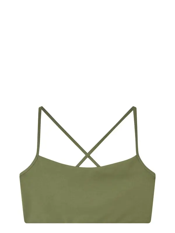 BY MALENE BIRGER Briega Athletic Top - Deep Lichen Green
