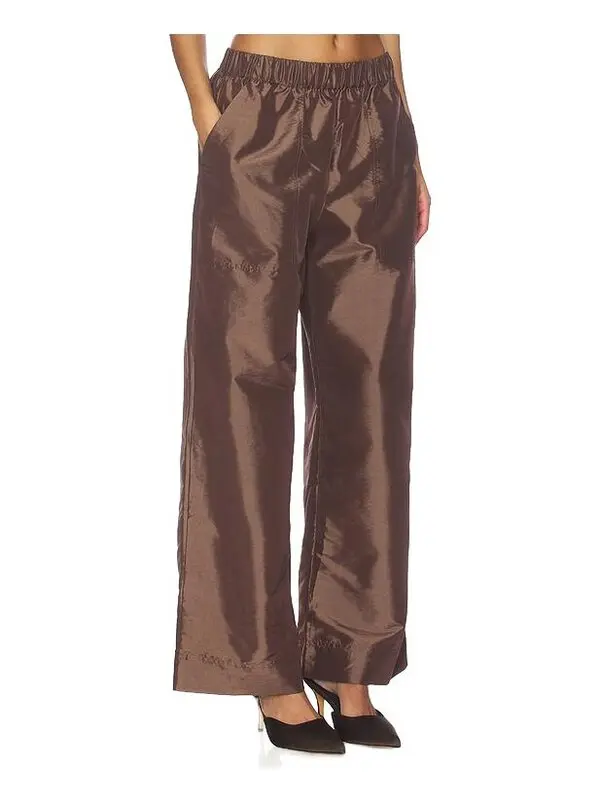 Simkhai Arden Pull On Pant - Chocolate