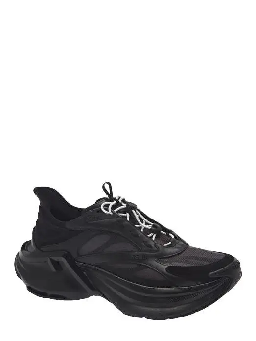 Fendi F-light Mixed Media Sneakers - Nero Nero Nero