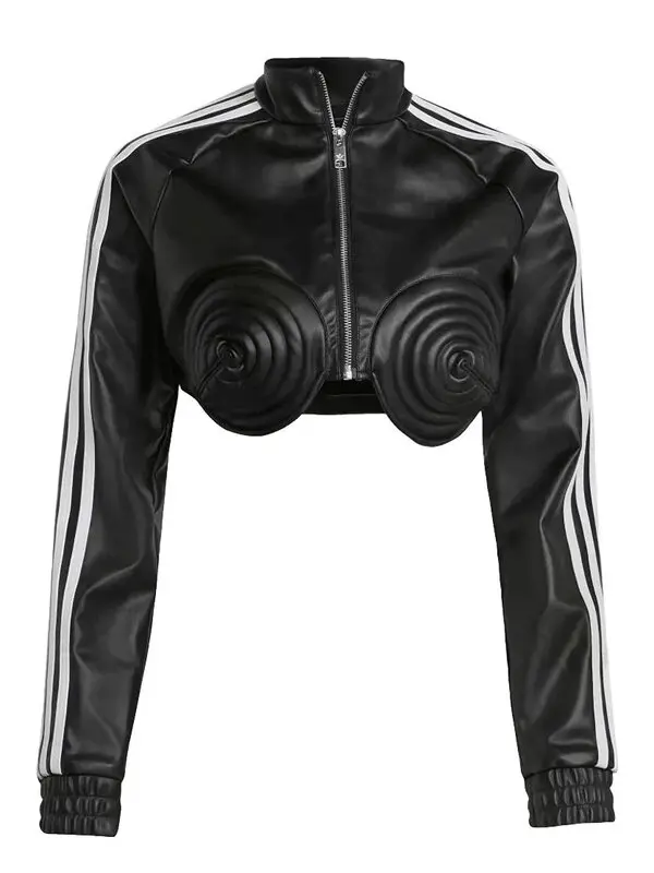 Adidas Sx Jeremy Scott Cropped Jacket - Black