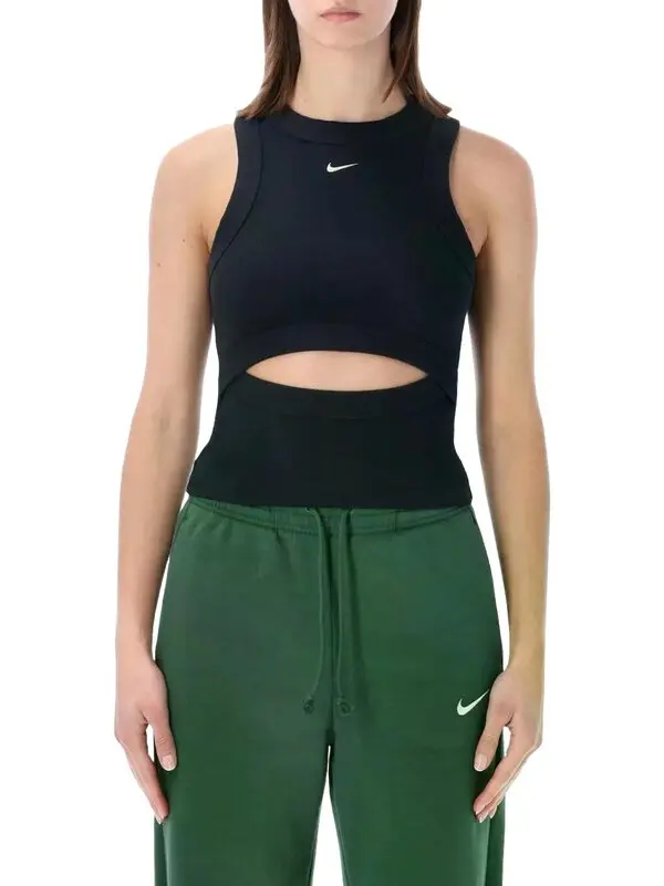 Nike Cut-out Top - Black
