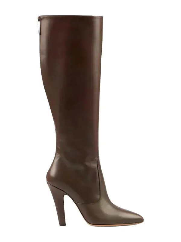Paris Texas Elsa Pointed Knee-length Boots - Brown