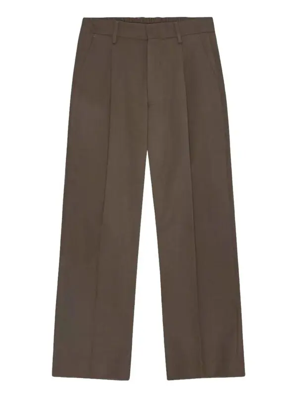 Nn07 Kay Pleated Trousers - Brown