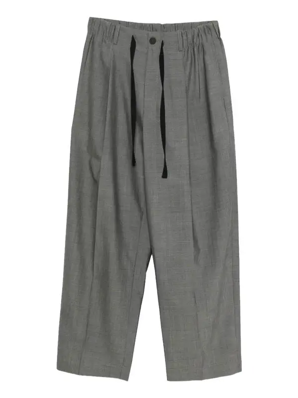 Studio Nicholson Noam Cropped Trousers - Grey
