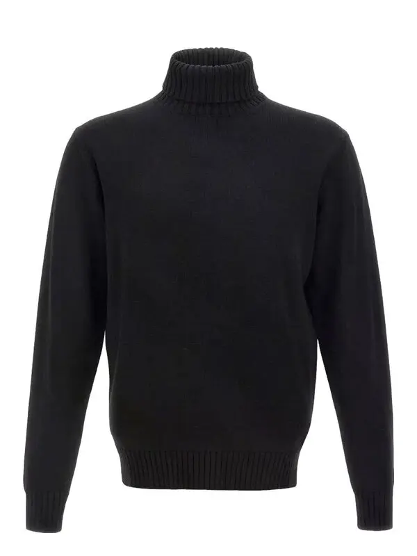 FILIPPO DE LAURENTIIS Long-sleeve Turtleneck Sweater - Black