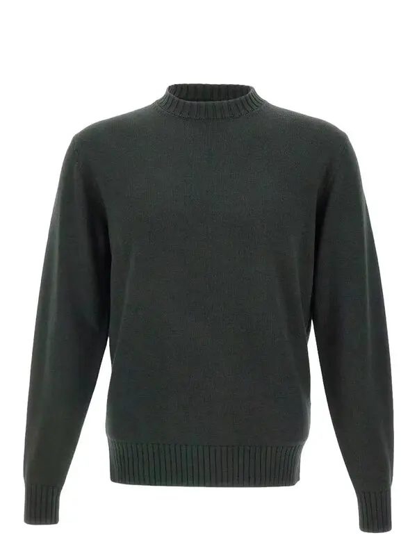 FILIPPO DE LAURENTIIS Crew-neck Sweater - Green