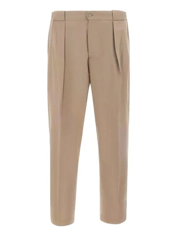 BRIGLIA 1949 Pleated Trousers - Neutrals