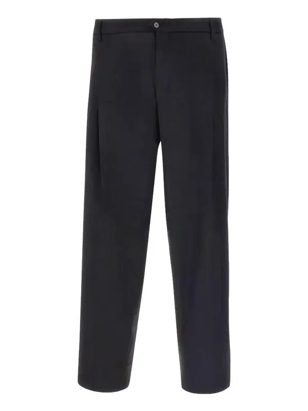 BRIGLIA 1949 Elasticated-waistband Trousers - Black