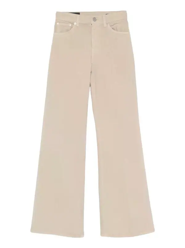 DONDUP Five-pocket Wide Leg Jeans - Neutrals