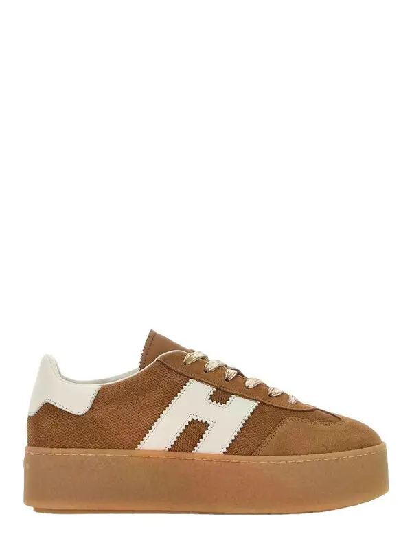 Hogan H698 Platform Sneakers - Brown
