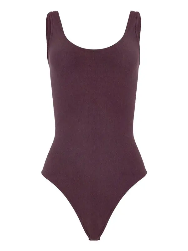 Wolford Jamaika String Bodysuit - Purple