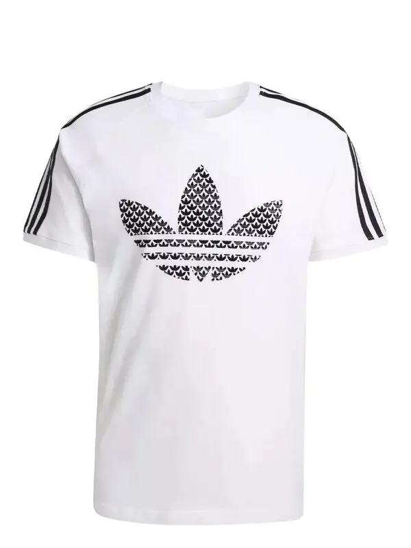 Adidas Three-stripe Logo T-shirt - White