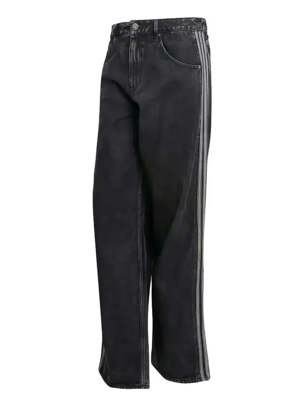 Adidas Firebird Striped Jeans - Black