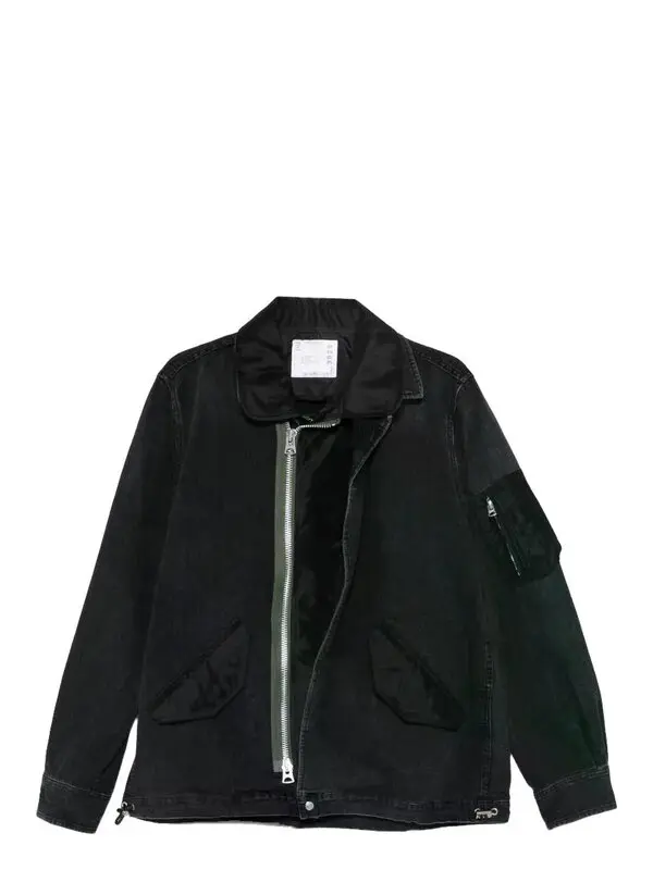 Sacai Zip-up Jacket - Black